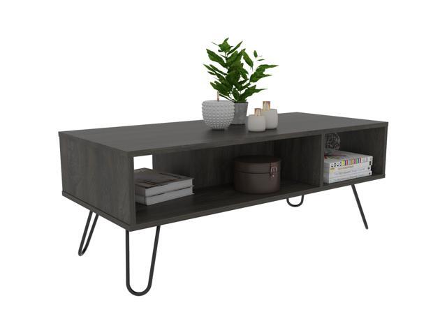Click here for Coffee Table Minnesota  Two Shelves  Carbon Espres... prices