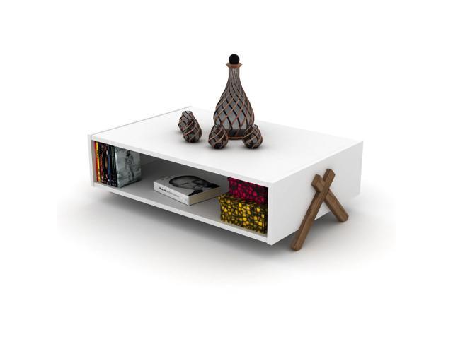 Click here for HT Design Kipp Cross Legs Wooden Frame Rectengular... prices