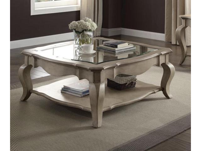 Click here for Chelmsford Clear Glass & Antique Taupe Finish Coff... prices