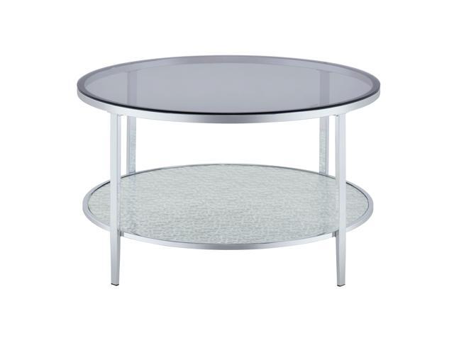 Click here for Frostine - Round Coffee Table - Silver prices