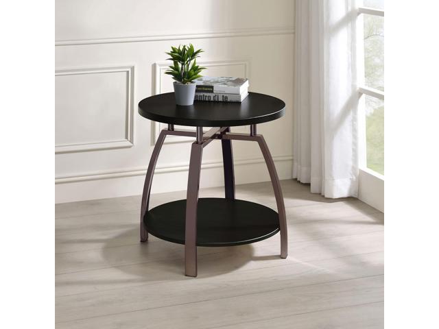 Click here for Dark Grey and Black Nickel End Table prices