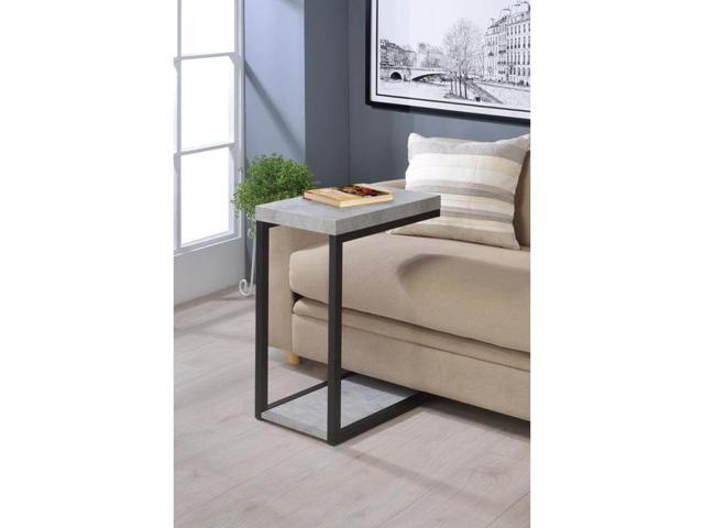Click here for Cement and Black Snack Table prices