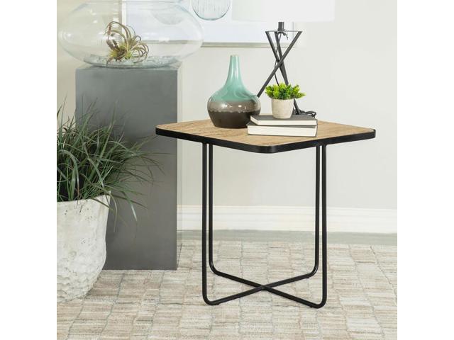 Click here for Travertine and Black Accent Table prices