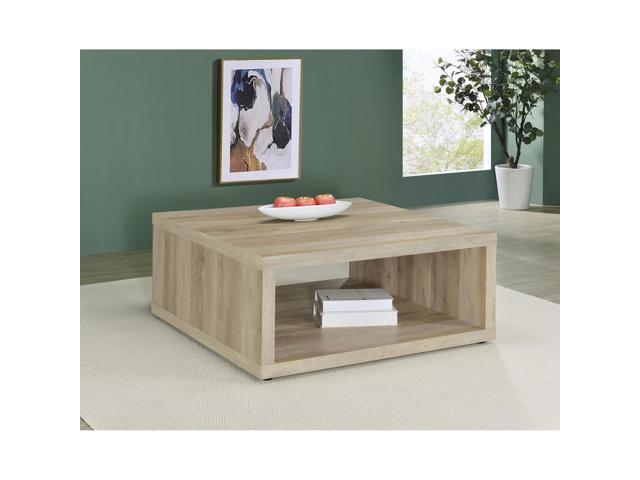 Click here for Flint Distressed Pine Square Engineered Wood Coffe... prices