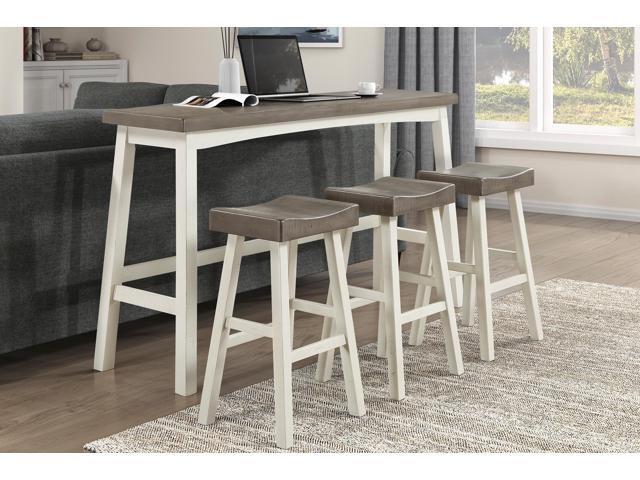 Click here for Transitional 4-Piece Pub Height Set  Table and Bar... prices