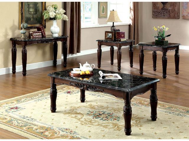 Click here for Traditional Espresso Solid wood 3pc Tables Set 1x... prices