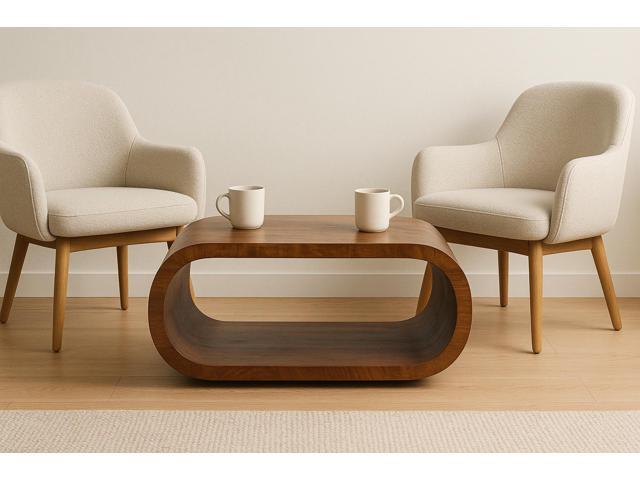Click here for Amaya Coffee Table  Oval  Chestnut prices