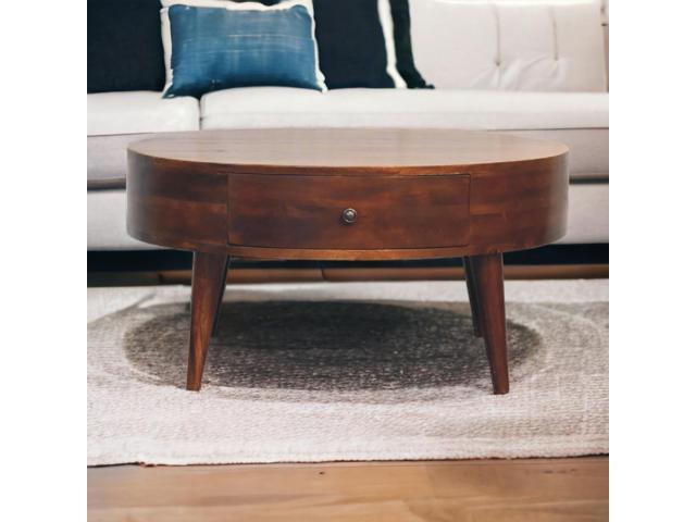 Click here for Solid Wood Odyssey Coffee Table  2 Drawer  Nordic... prices