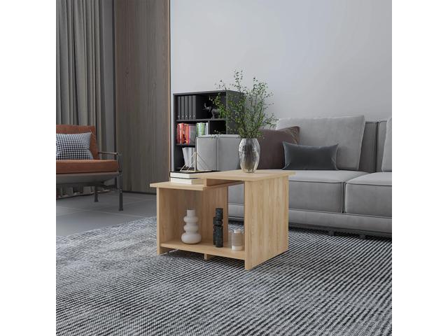 Click here for Natural Oak Coffee Table with Open Storage prices