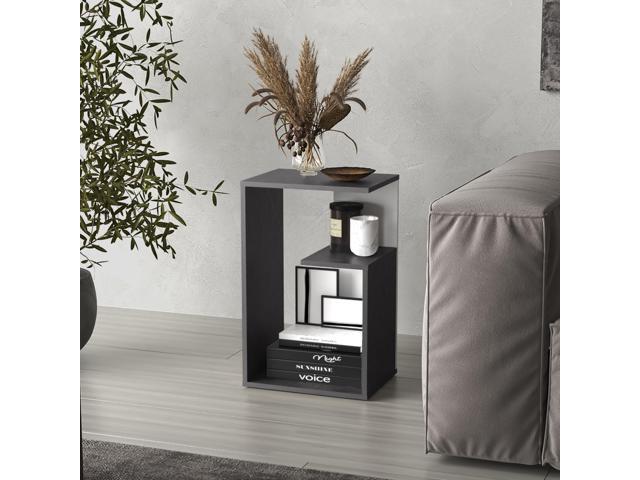 Click here for Everet 25 High 3-Tier Open Shelf Side Table  Onix... prices