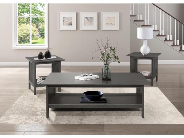 Click here for Classic Style Coffee Table and Two End Table Set A... prices