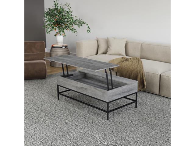 Click here for T1105-05 Gray Lift Top Coffee Table prices