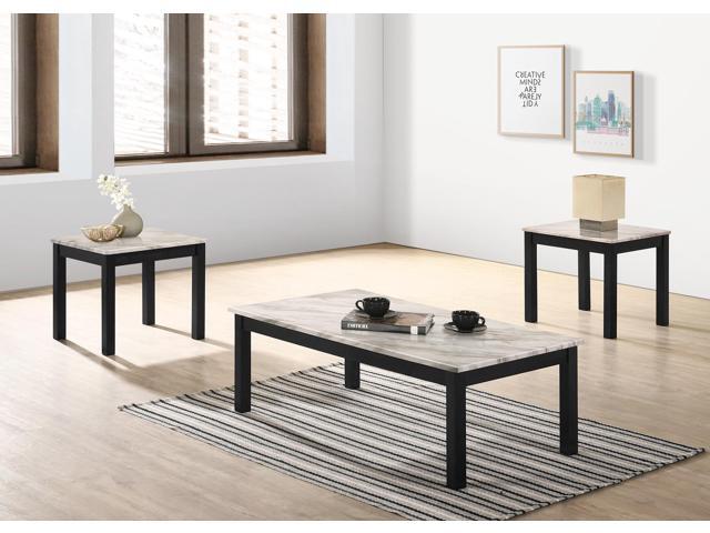 Click here for Majestic Beautiful White Faux Marble Top 1x Coffee... prices