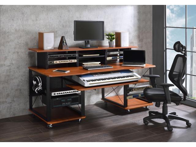 Click here for Megara Cherry & Black Finish Music Desk prices