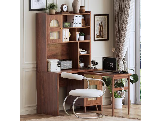 Click here for Computer Desk with 90 Degree Rotating Desktop  43x... prices