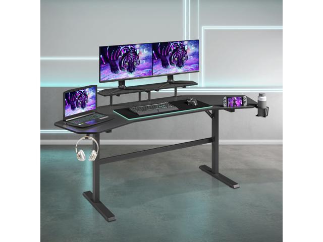 Click here for Techni Sport TS911D Gaming Desk with Shelves & Acc... prices