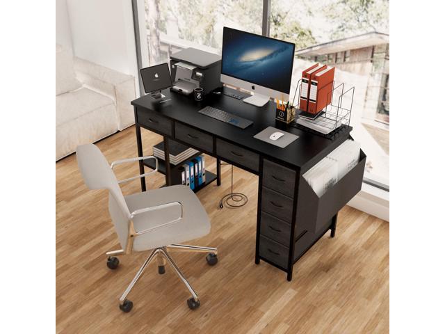 Click here for 47.3 Computer Desk with 7 Drawers  Extra Large Sid... prices