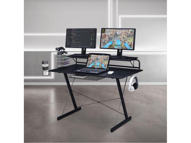 Click here for Techni Sport TS-200 Carbon Computer Gaming Desk wi... prices