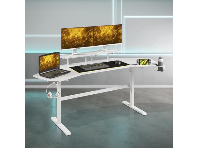 Click here for Techni Sport TS911D Gaming Desk with Shelves & Acc... prices