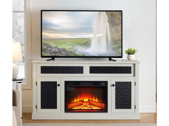 Click here for Embossed Pattern TV Stand with 23 fireplace insert... prices