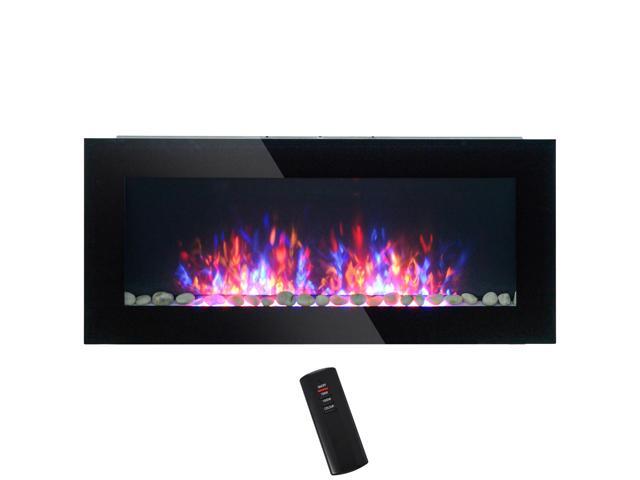 Click here for HOMCOM 41.3 1500W Electric Wall-Mounted Fireplace... prices