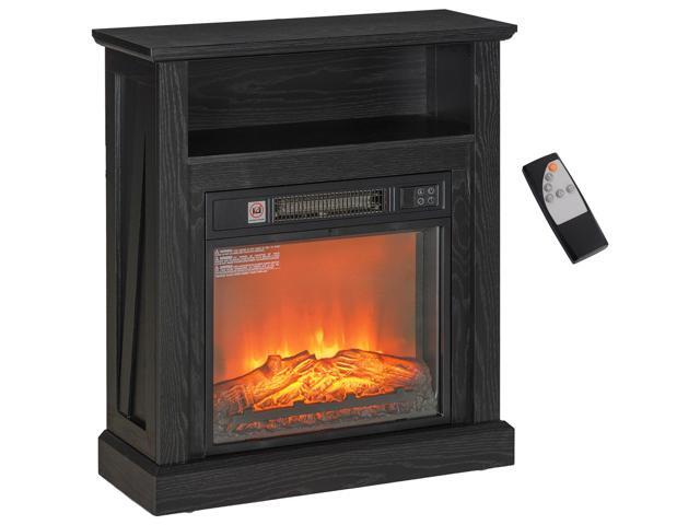Click here for HOMCOM 27 Electric Fireplace with Mantel Surround... prices