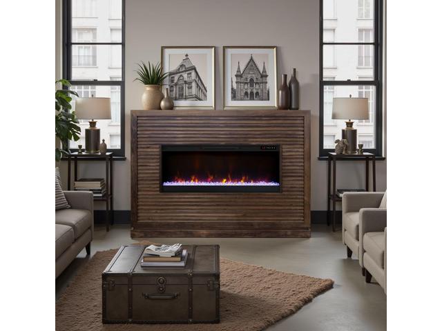 Click here for Riviera 64 inch Fireplace Mantel  Minimal Assembly... prices