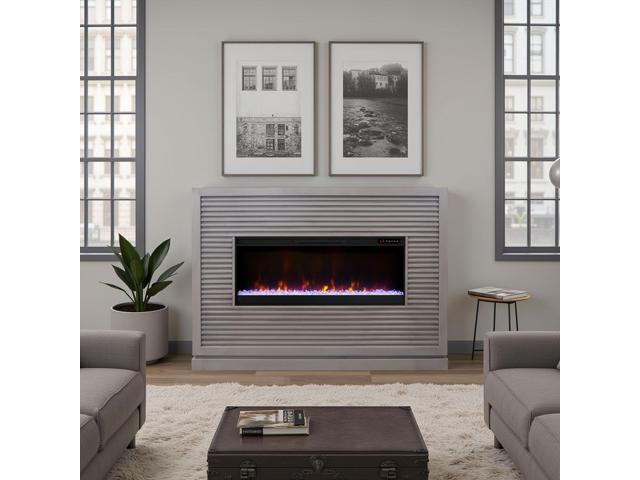 Click here for Riviera 64 inch Fireplace Mantel  Minimal Assembly... prices