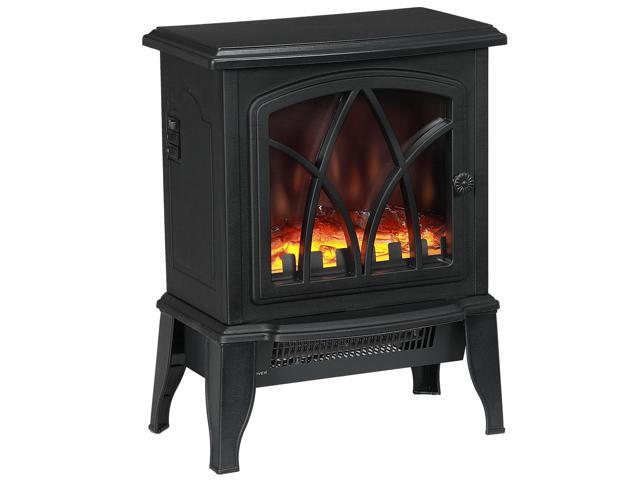 Click here for HOMCOM Electric Fireplace Stove  18 Freestanding F... prices