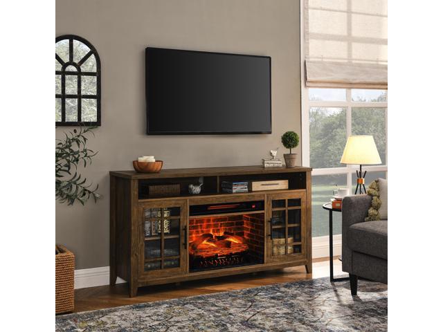 Click here for 55 inch TV Media Stand with Electric Fireplace KD... prices