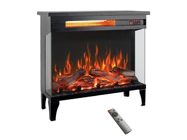 Click here for 24 inch three sided glass electric fireplace with... prices