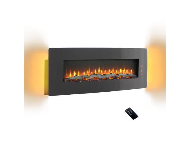 Click here for 48 inch Curved Front Wall Mounted Electric Firepla... prices
