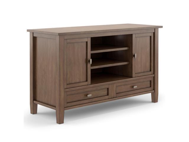 Click here for Warm Shaker - TV Media Stand - Rustic Natural Aged... prices