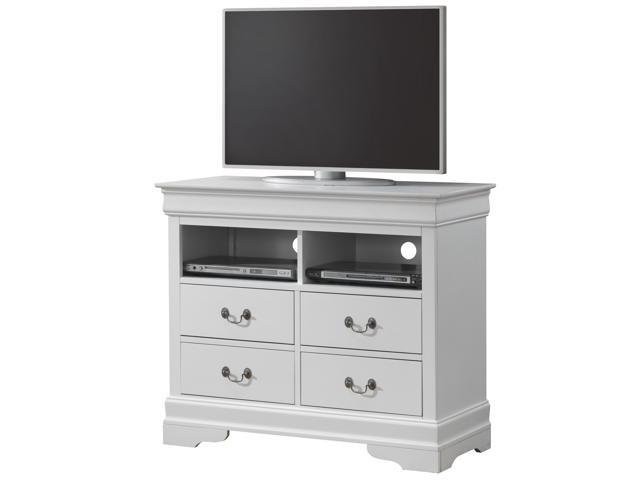 Click here for Charming White Media Storage Unit prices