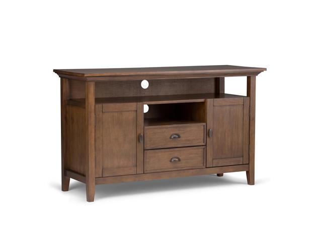 Click here for Redmond - Tall TV Media Stand - Rustic Natural Age... prices