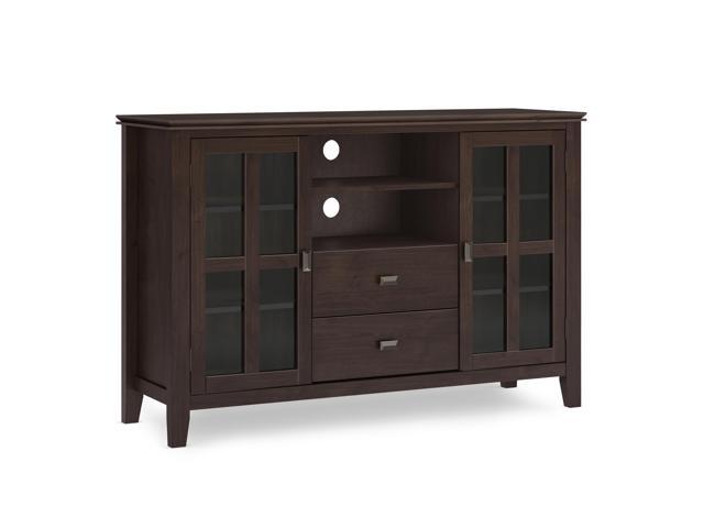 Click here for Artisan - Tall TV Media Stand - Dark Chestnut Brow... prices