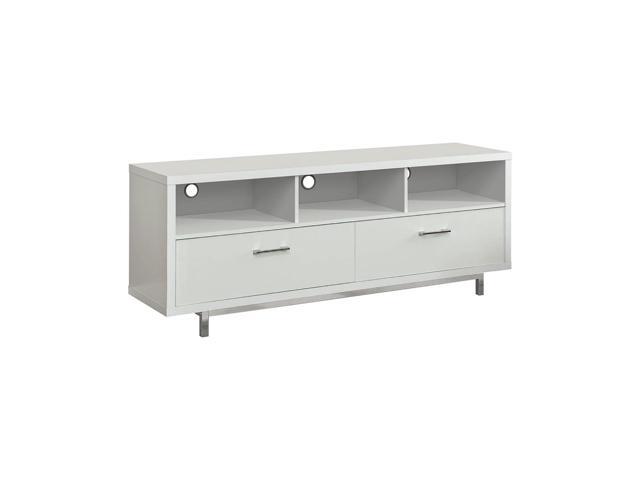 Click here for White 60-inch Drawer Storage TV Console prices