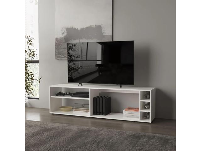 Click here for White TV Stand for 70 Screen with Open Storage and... prices