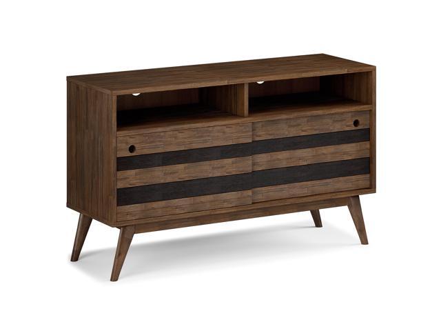 Click here for Clarkson - TV Stand - Rustic Natural Aged Brown prices