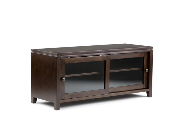 Click here for Cosmopolitan - TV Media Stand - Mahogany Brown prices