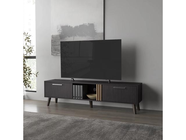 Click here for Wengue TV Stand with 2 Doors and Open Storage prices