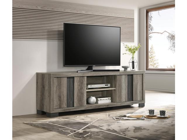 Click here for 1pc Entertainment Console Rustic Charm Weathered W... prices