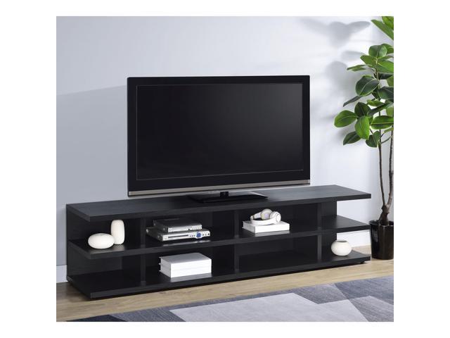 Click here for Starnes Black 78-inch 2-tier TV Stand prices