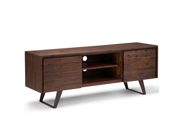 Click here for Lowry - TV Media Stand - Distressed Charcoal Brown prices