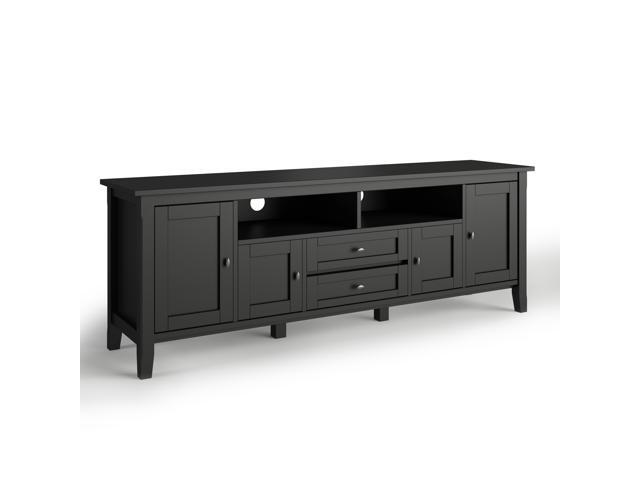 Click here for Warm Shaker - 72 TV Media Stand - Black prices
