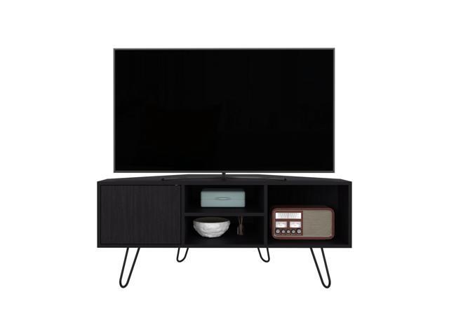 Click here for TV Stand  1 Door  3 Shelves  4 Legs  Black prices