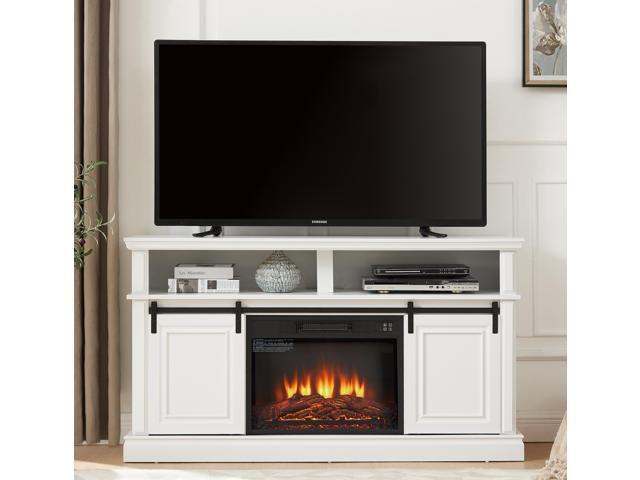 Click here for Media Console Table with Storage Cabinet  Mid Cent... prices