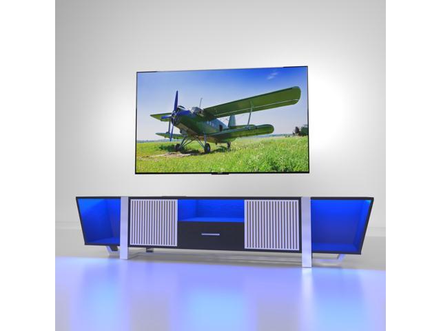 Click here for TV Console with Large Storage Cabinets  Biplane Sh... prices