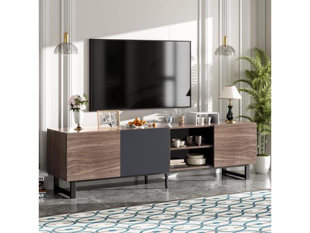 Click here for Modern TV with 3 Cabinets& Open Shelves  Color-mat... prices