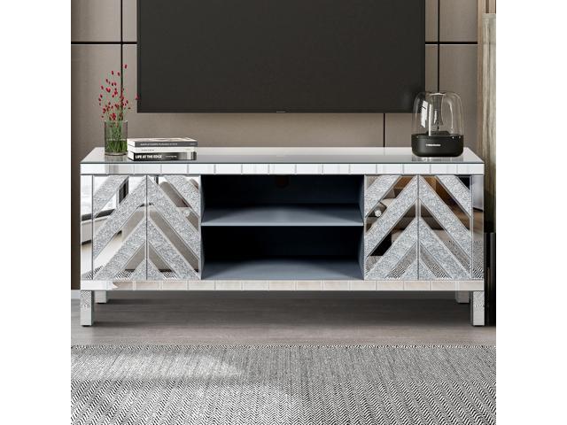Click here for 47 Inch Mirror TV Media Console with Diamond Glass... prices